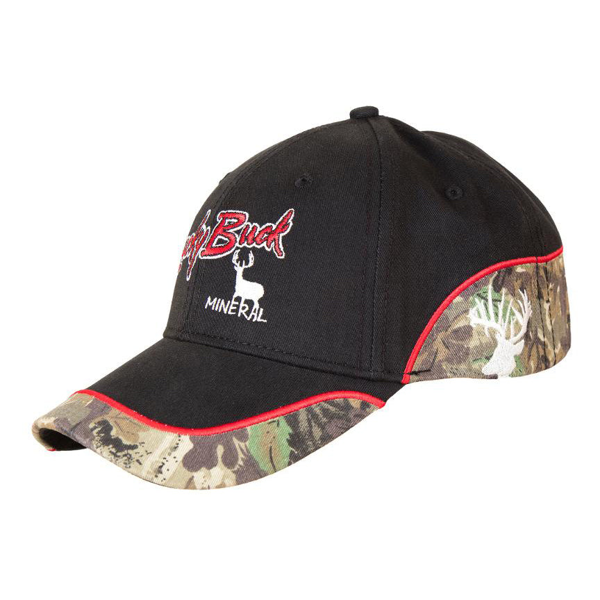 Lucky Buck Cap with Red Trim - Mar-Vo Mineral Co.